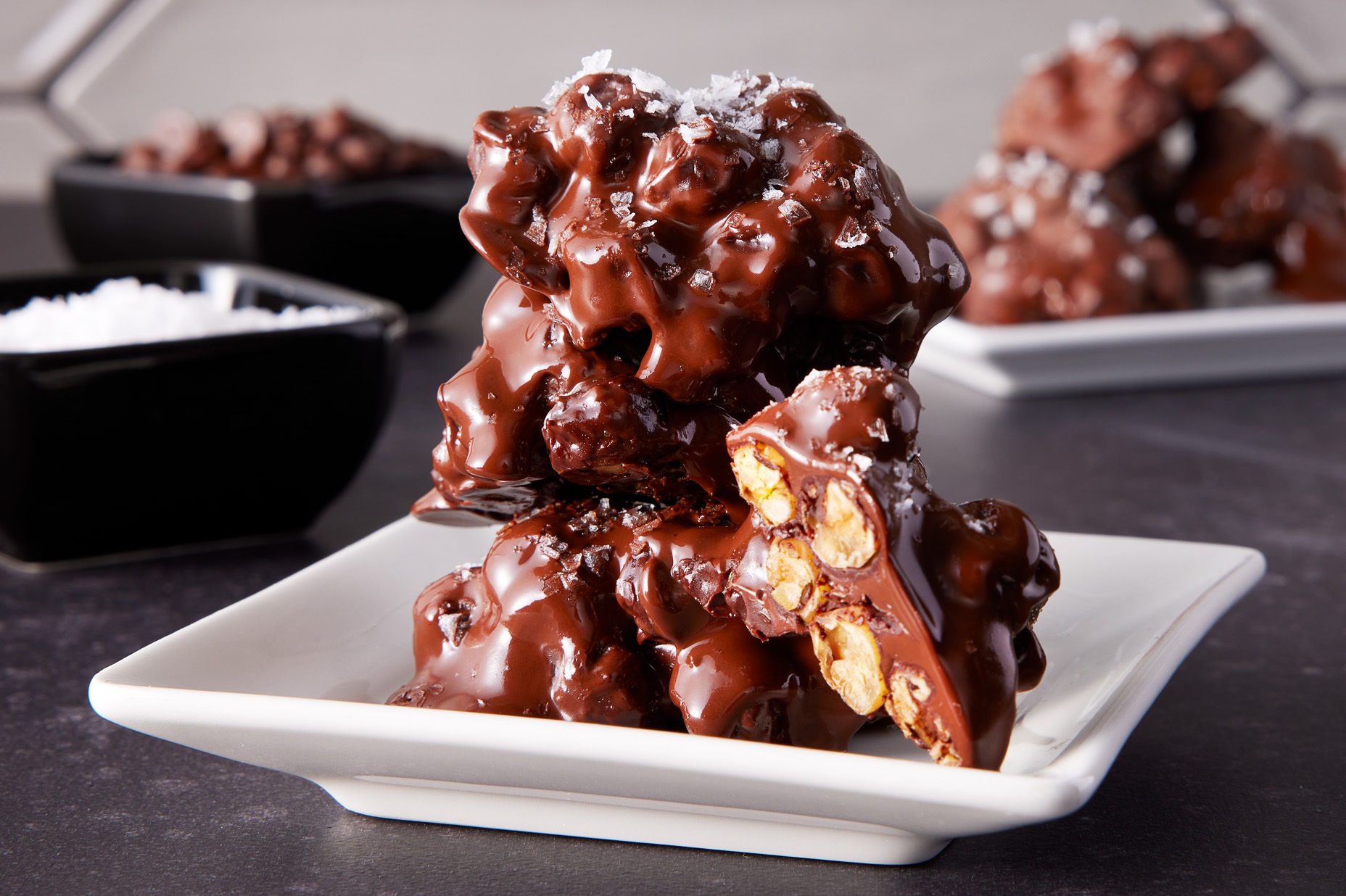 Dymatize | Choco Chickpea Clusters - Recipe