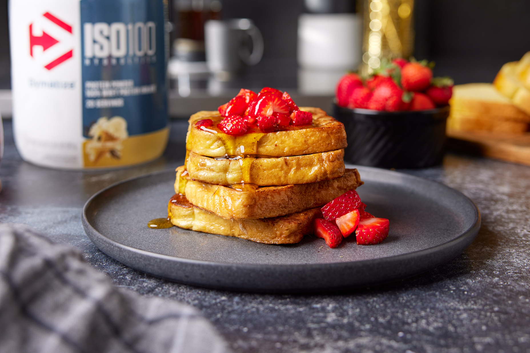 Chase’s High Protein French Toast | Dymatize